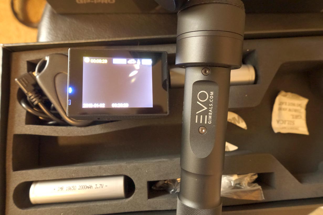 For Sale - Sold EVO GP-Pro 3 Axis Gimbal and Action Cam | Photrio.com ...