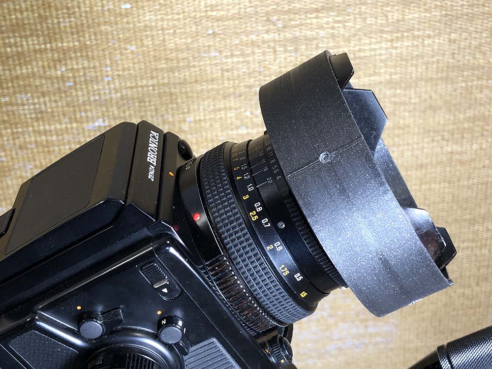 DIY- Lee-type filter mount for BRONICA SQ 40MM F4 ZENZANON-S LENS ...