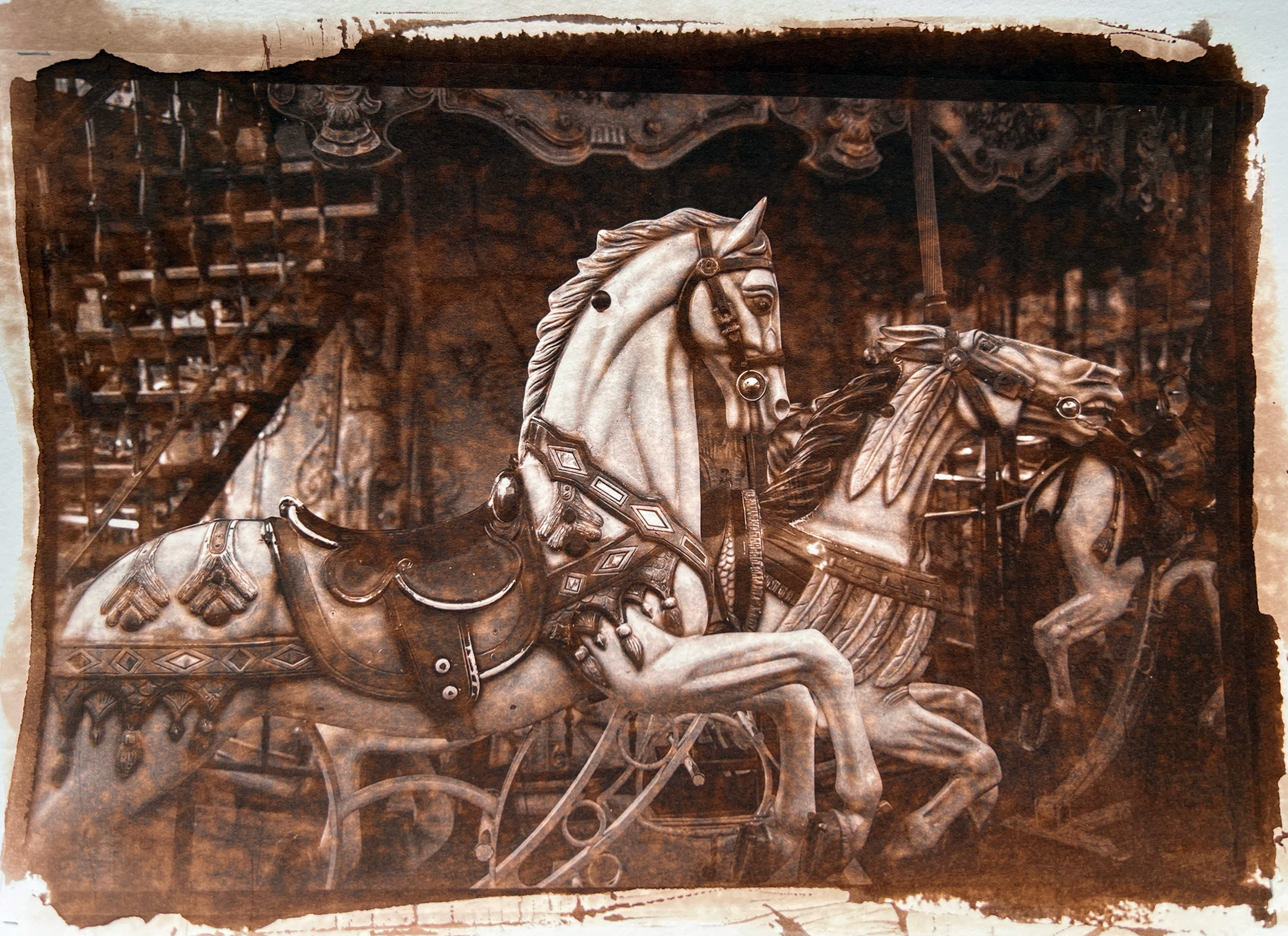 Paris Carousel - Salt Print | Photrio.com Photography Forums